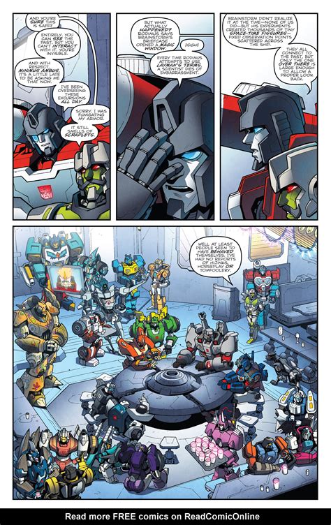 Read Online The Transformers More Than Meets The Eye Comic Issue 50
