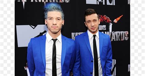 Josh Dun TWENTY ØNE PILØTS Blurryface Blue Hair PNG 768x432px Josh