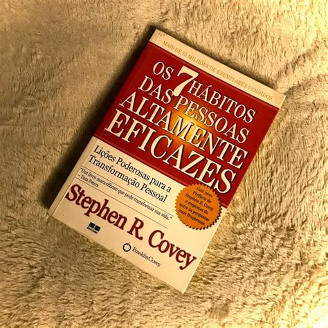 Livro Os 7 Hábitos das Pessoas Altamente Eficazes Shopee Brasil