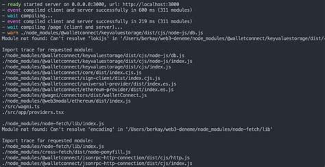 Next 13 4 App Router And Can T Resolve Fs Error While Using Wagmi