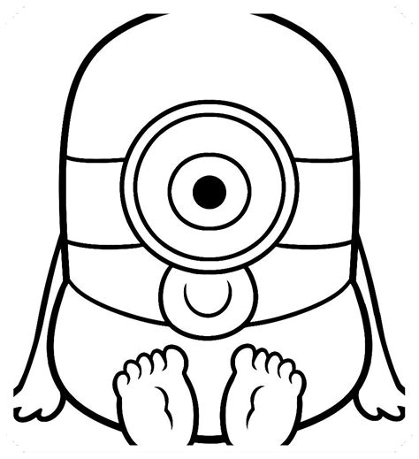 Los Más Lindos Dibujos De Minions Para Colorear Y Pintar A Todo Color
