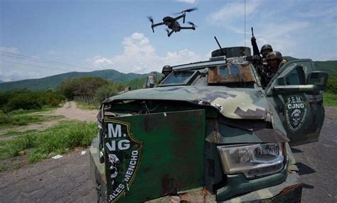 Las armas del CJNG en Michoacán ametralladoras y blindados