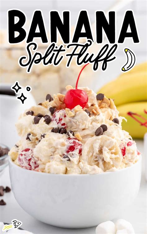 Banana Split Fluff Spaceships And Laser Beams Fluff Desserts Light