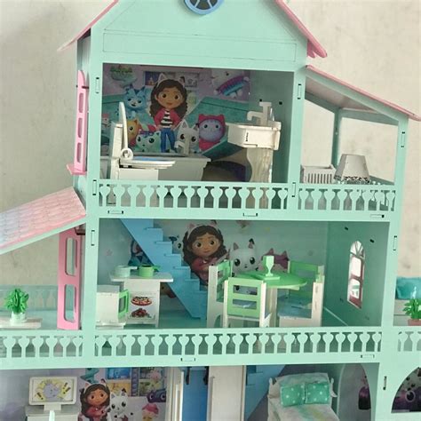 Casa Mágica da Gabi Casinha de Madeira Elo7 Produtos Especiais