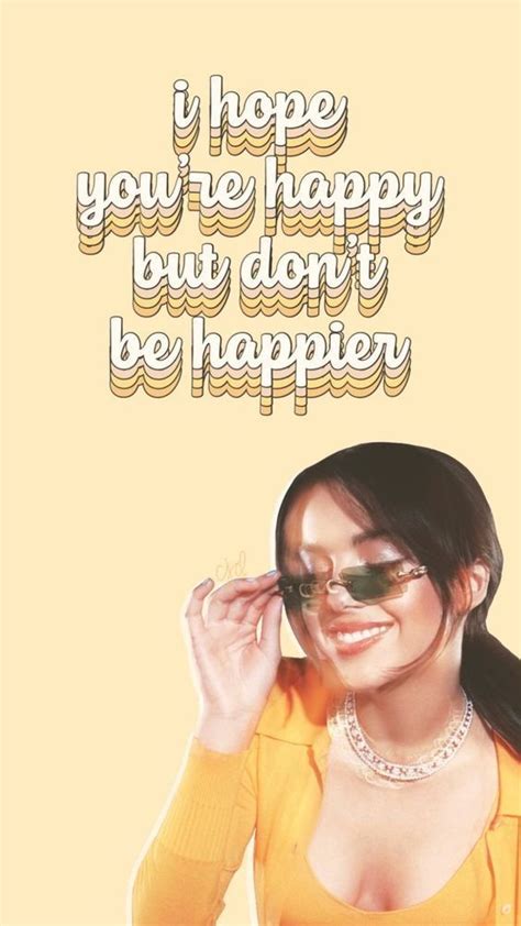 A Woman In Yellow Shirt And Sunglasses With Words Above Her Head That