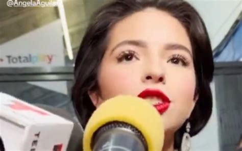 Ángela Aguilar responde a las duras críticas por su relación con