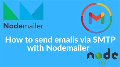 node js nodemailer how to send emails via smtp with nodemailer devdotcode