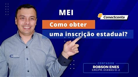 MEI Como solicitar a inscrição estadual YouTube
