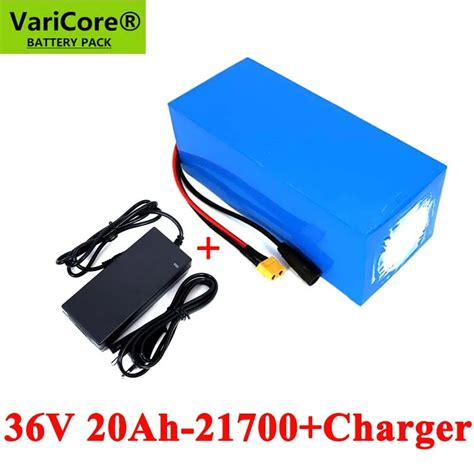 Varicore 36v 20ah Battery 21700 10s4p 500w High Power Batteries 42v
