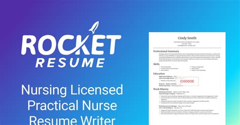 Nursing Licensed Practical Nurse Resume Writer Rocket Resume