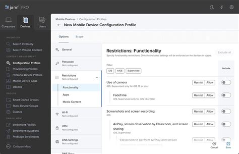 use jamf pro s basic features for enterprise management techtarget