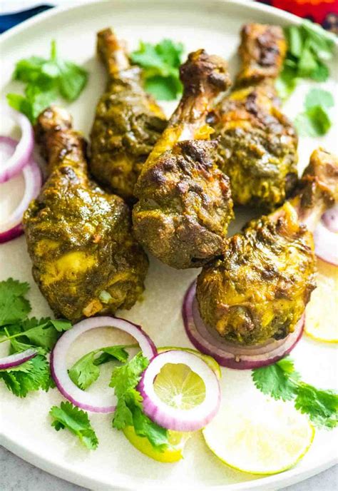 Chicken Tangdi Kabab Hariyali Tangri Kabab Caramel Tinted Life