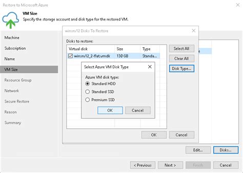 Step 4 Specify VM Size And Disks User Guide For Microsoft Hyper V