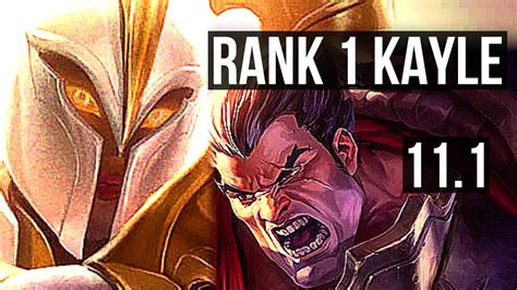 Kayle Vs Darius Top Rank Kayle Legendary Games Rank