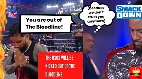 WWE Theories Will The Usos Be Kicked Out Of The Bloodline WWE