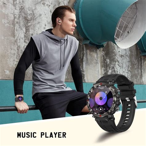 Montre militaire Connectée homme avec appel Bluetooth
