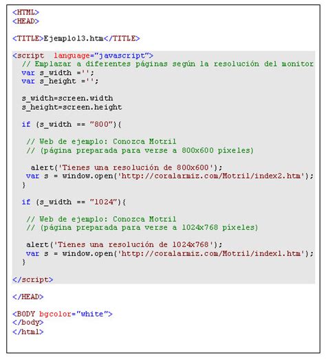 Ejemplos prácticos de Javascript II Observatorio Tecnológico