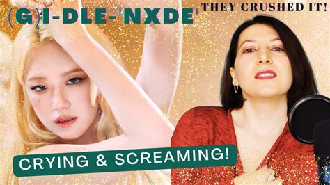 G I Dle Nxde Official Music Video Reaction Review By Ninia Mk