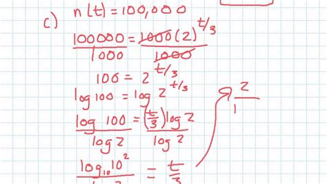 section 4 6a modeling with exponential and logarithmic functions youtube