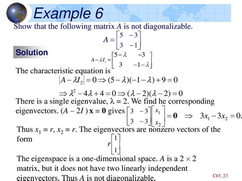 linear algebra chapter 5 eigenvalues and eigenvectors презентация онлайн
