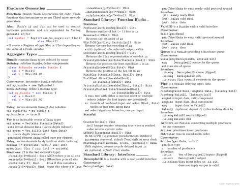chisel教程——03 chisel中的组合逻辑（结尾附上chisel3 cheat sheet） chisel cheat sheet csdn博客