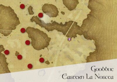 FFXIV Goobbue Location Map FF14 Pugilist Hunting Log