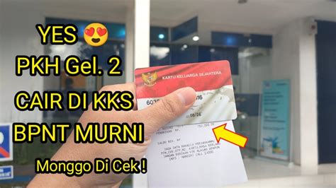 YES PKH GELOMBANG 2 CAIR DI KKS BPNT MURNI PKH TAHAP 2 2023 KAPAN