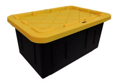 Caja de Plastico Uso Rudo Grande 42 Litros Apilable Envio Mebuscar México