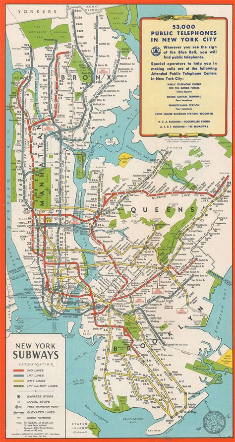 Detailed Nyc Subway Map