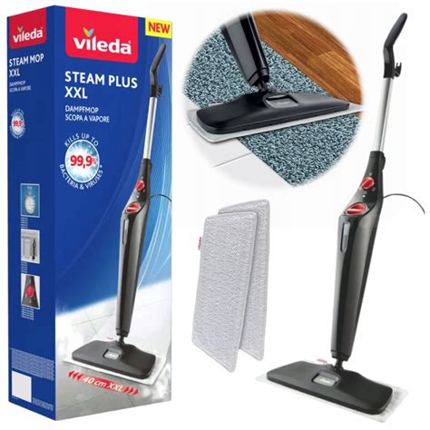 Mop Parowy Vileda Steam Plus Xxl Elektryczny W Ml