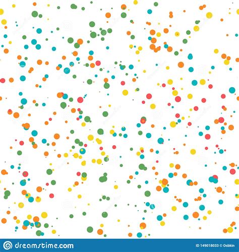 Modelo Incons til Del Confeti De La Celebraci n Ilustración del Vector