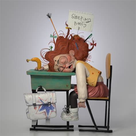 Artstation Sleeping Booty Julia Lopez In 2022 Sleep Moran Booty
