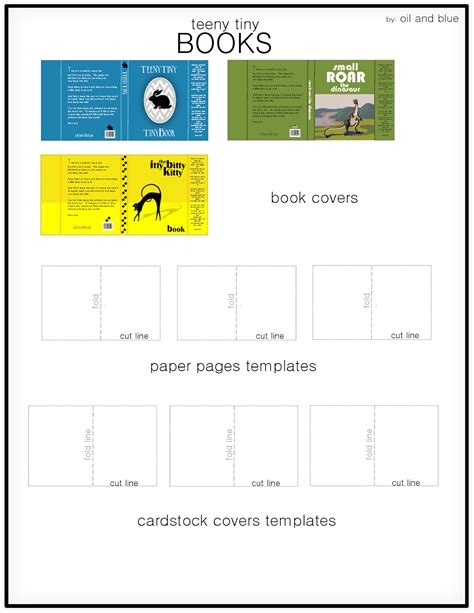 Free Printable Mini Books Pdf
