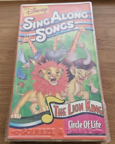 DISNEYS SING ALONG Songs The Lion King Circle Of Life VHS 1994