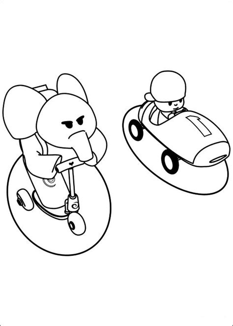 Dibujos Faciles Para Dibujar Colorear Y Pintar Pocoyo 23