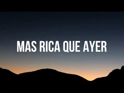Anuel AA Mambo Kingz DJ Luian Mas Rica Que Ayer LETRAS YouTube