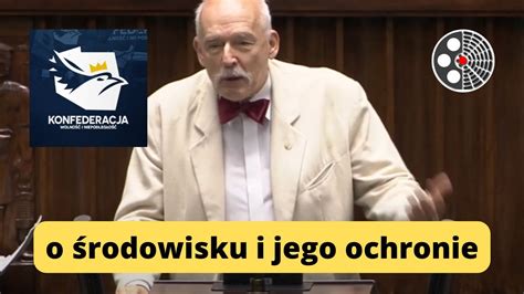 Janusz Korwin Mikke o środowisku i jego ochronie YouTube
