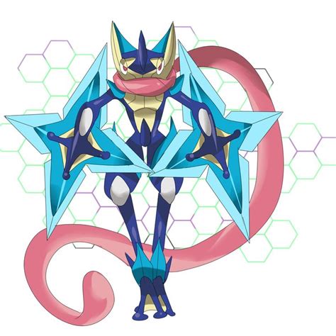 Mega Greninja fan art Pokemon Pokemon rayquaza Pokémon heroes