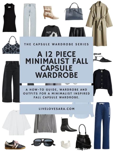 A 12 Piece Minimalist Fall Capsule Wardrobe Livelovesara