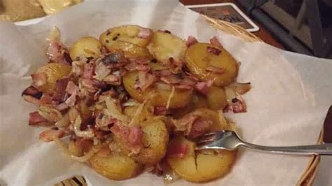 Pommes de terre et lardons sautées au cookeo entrée avec cookeo