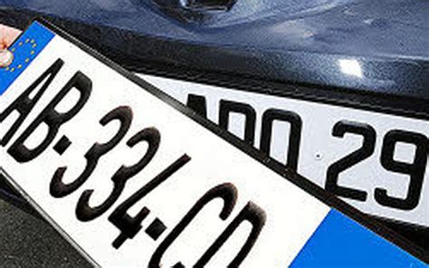 immatriculations les Nouvelles plaques en service à partir du 15avril