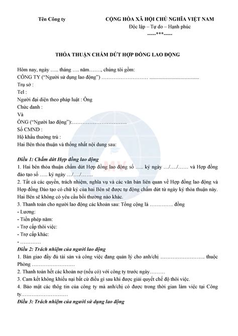 M U Th A Thu N Ch M D T H P Ng Lao Ng M I Nh T