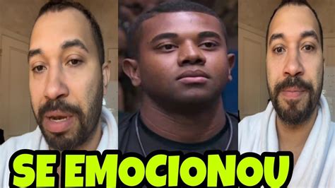 GIL DO VIGOR SE EMOCIONA AO FALAR SOBRE BOLSA DE ESTUDOS QUE DAVI