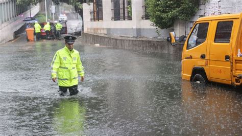 Typhoon Doksuri Egay Strikes Chinas Fujian Province Following 39