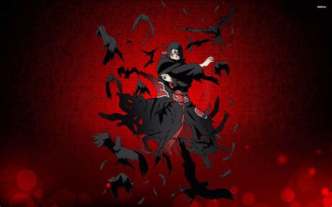 Hình nền Uchiha Itachi với con quạ Top Những Hình Ảnh Đẹp
