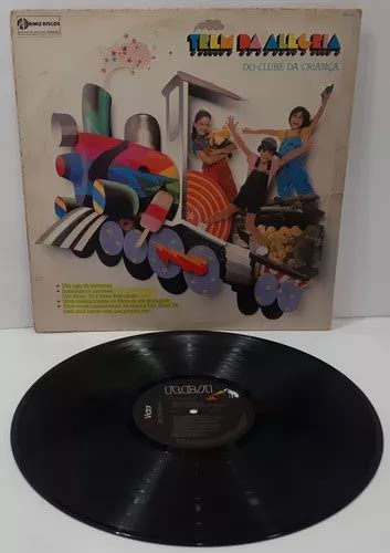 Lp Trem Da Alegria Do Clube Da Criança 1985 C encarte