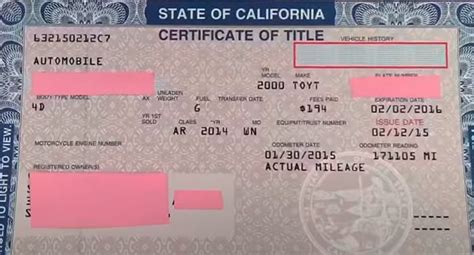 Cómo llenar un título de carro en California en español 2023