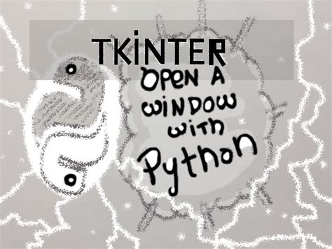 tkinter to make a window video 1 python programming