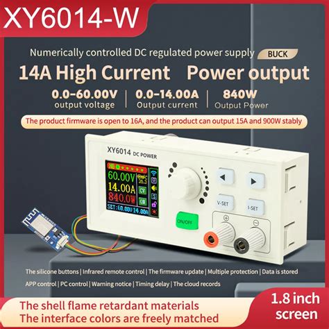 Fuente de alimentación estabilizada CC ajustable XY6014 CNC voltaje