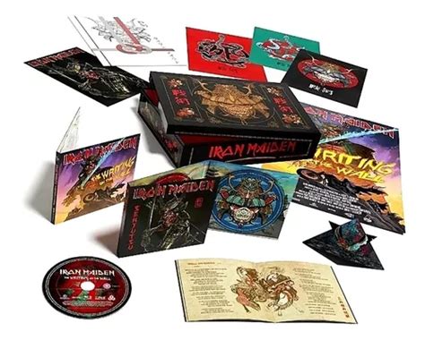 Iron Maiden Senjutsu Deluxe Box Set Novo Importado Cd Bluray Frete grátis